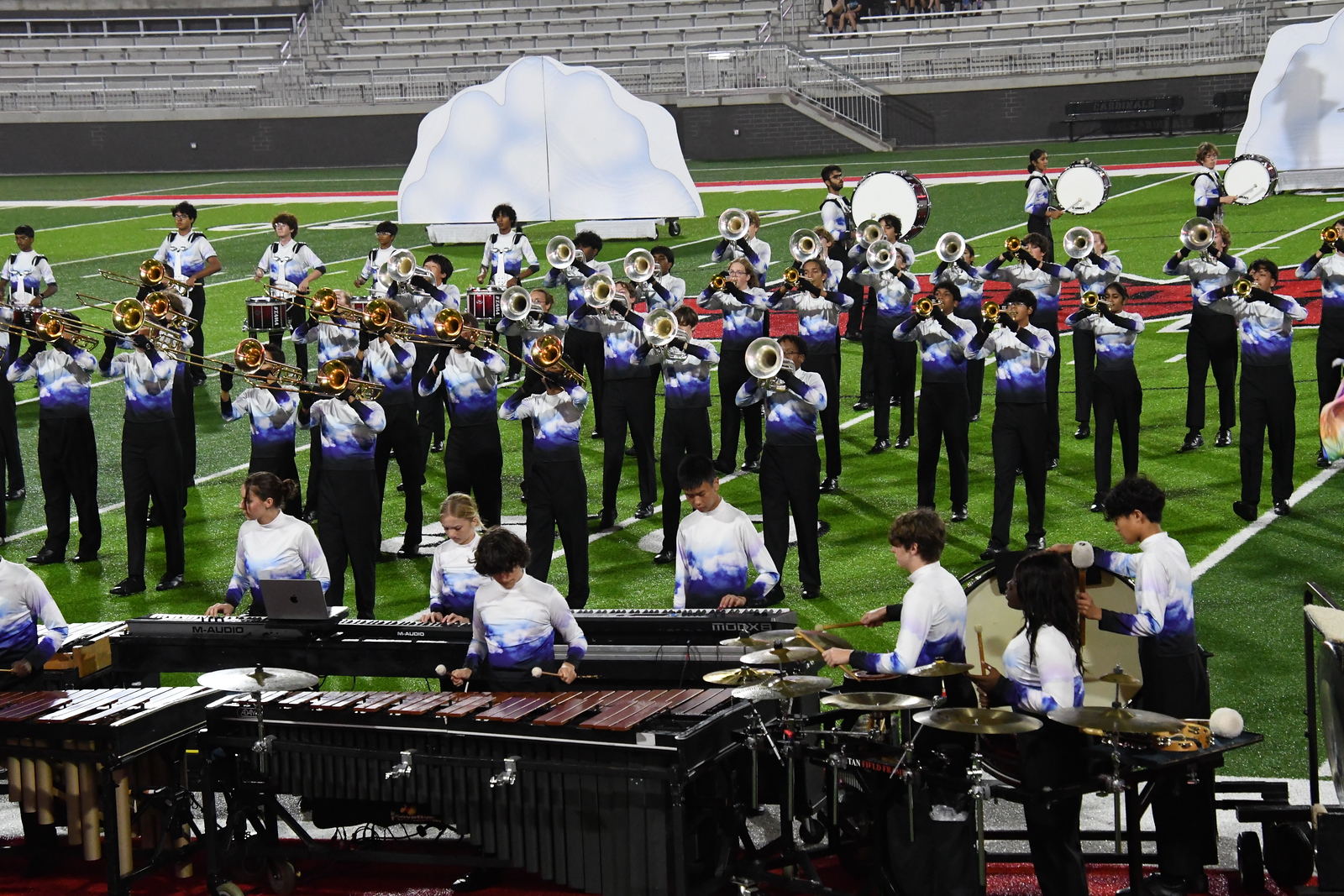 FISD Marching Bands Dazzle at Fall Contests