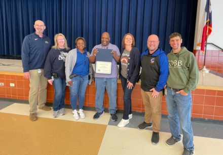 District Celebrates March Standing Ovation Award Winners