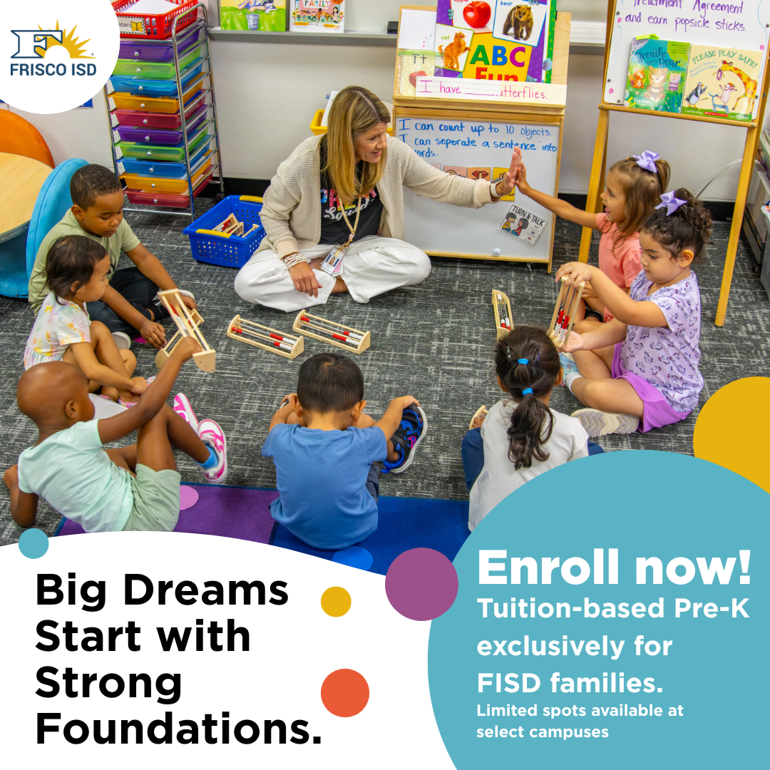 Pre-K Enrollment Now Open