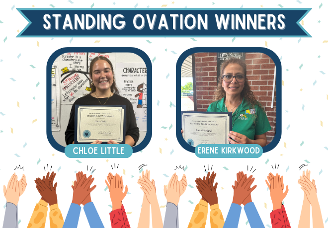 District Applauds Outstanding Staff for September