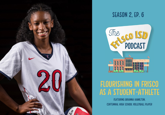 FISD Podcast Highlights Student-Athlete