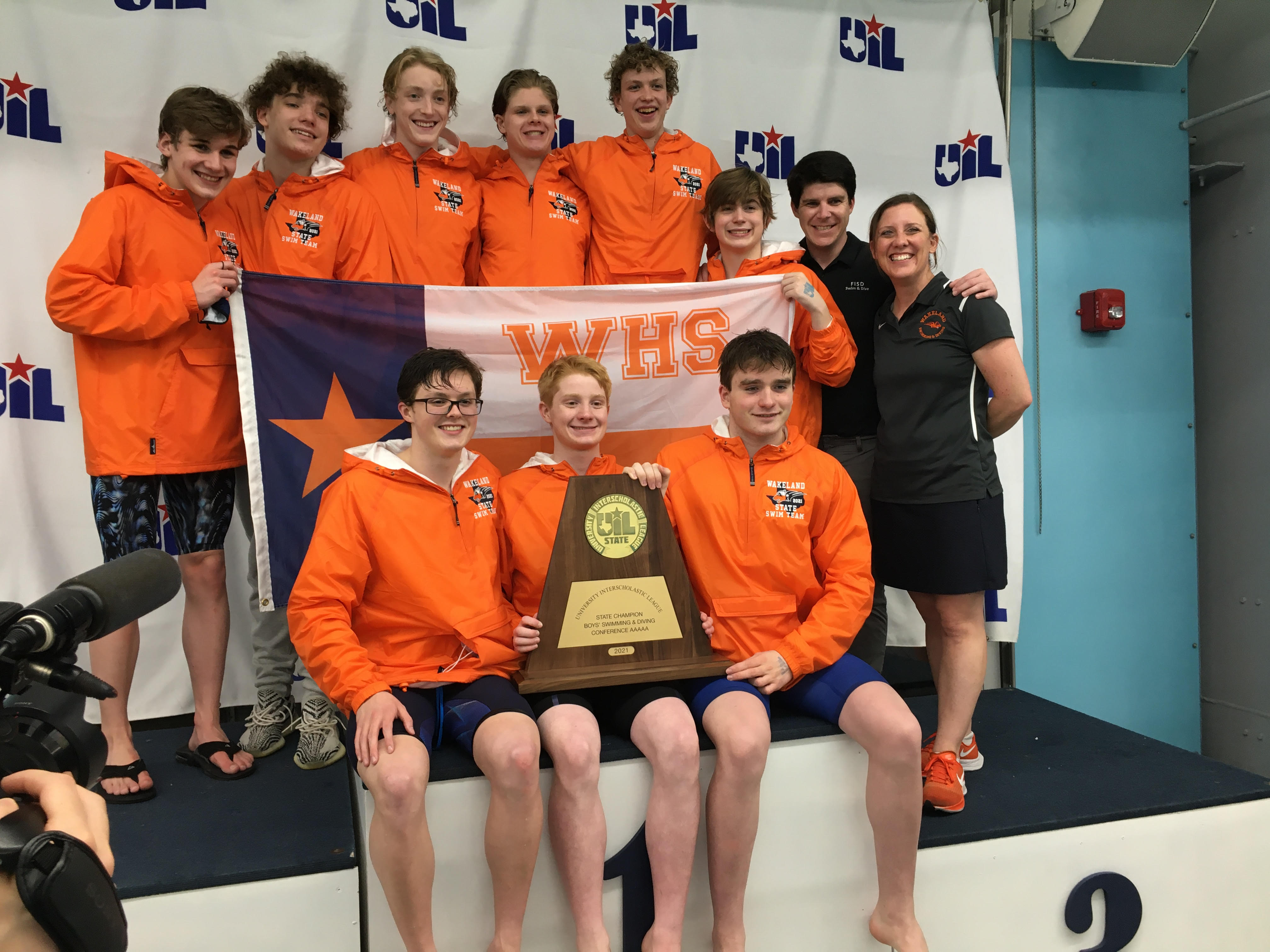 Wakeland Boys Win State Title; FISD Divers and Swimmers Excel