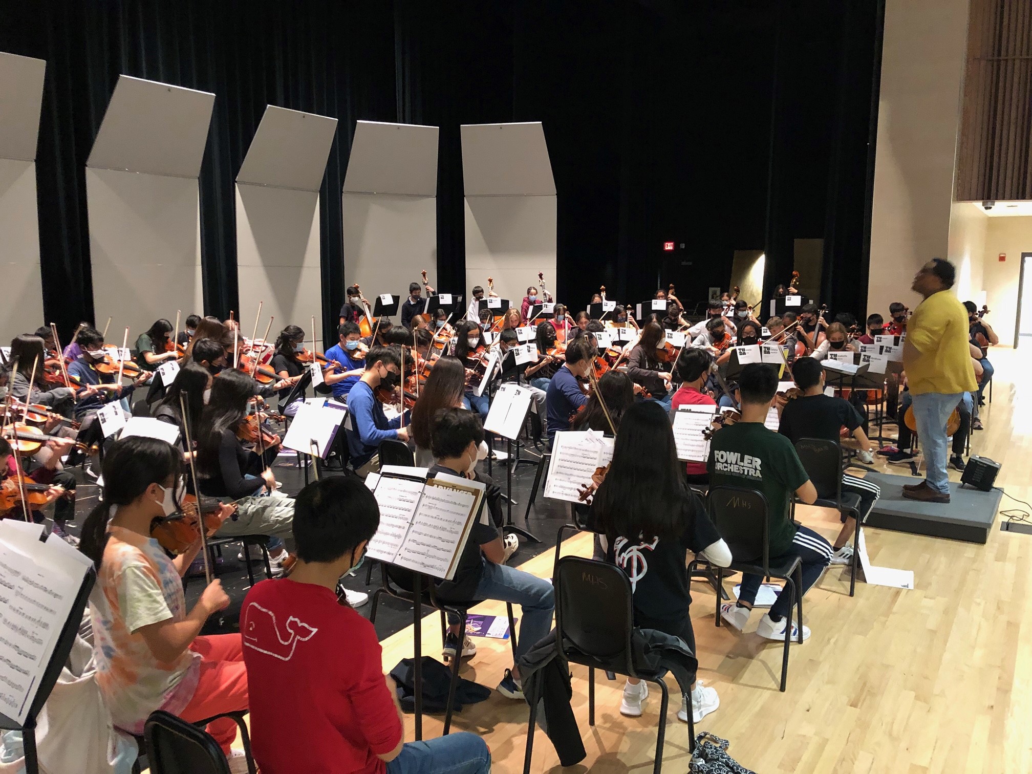 Middle School Musicians Perform in All-Region Orchestras