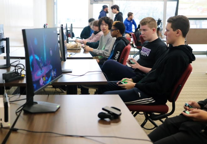 At Esports Tournament, Gamers Experience Thrill of Competition