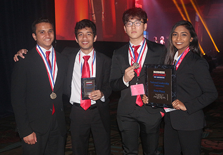 Heritage BPA Students Bring Home Gold from National Conference