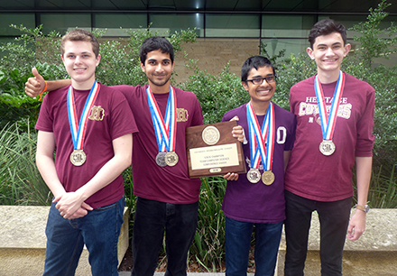 High School Students Place at State Academic UIL Competition