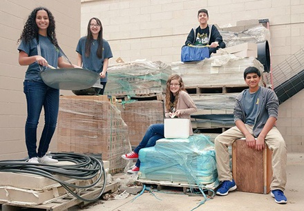 Student Team Wins $30,000 National Prize for Upcycling Project