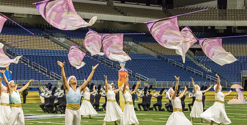 Wakeland and Centennial Place in State Marching Contest