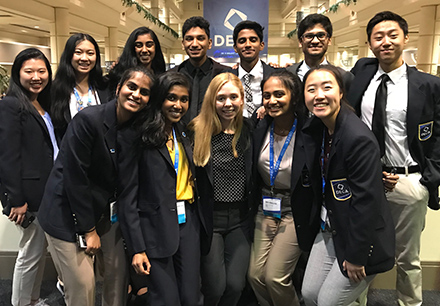 DECA Goes Top 10 at International