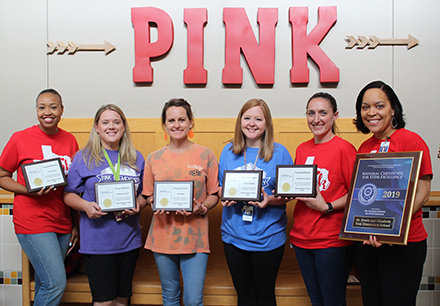 Pink Elementary Earns STEM Certified Campus Designation