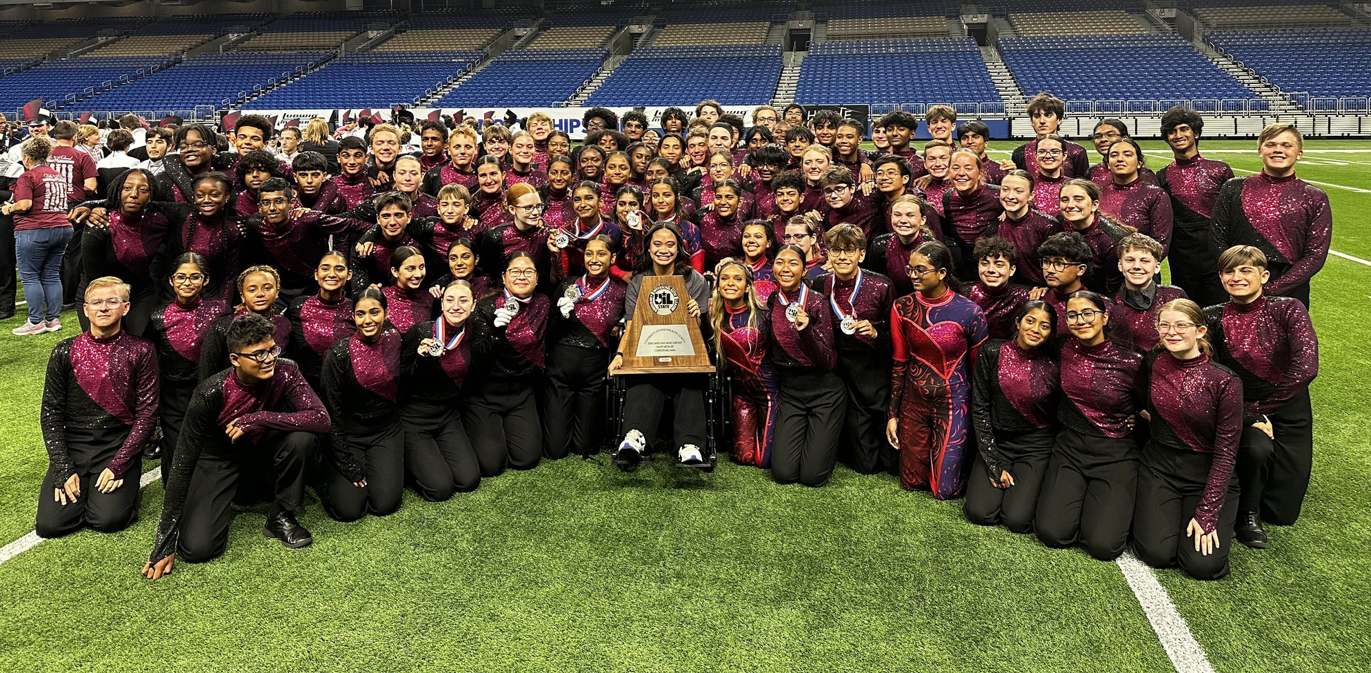Frisco ISD Marching Bands Dazzle at State Contests