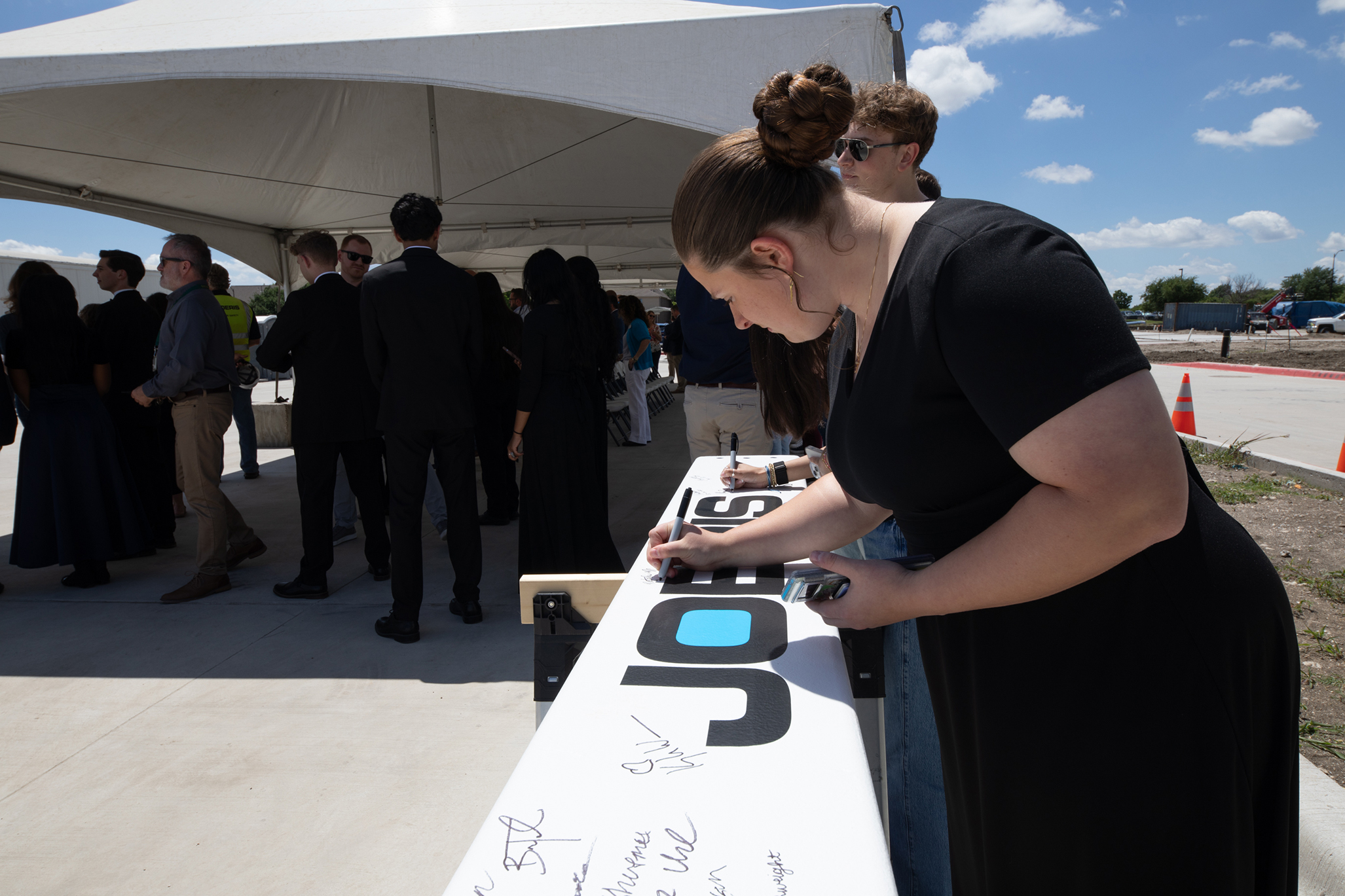 Frisco ISD Celebrates VPAC With Topping-Off Ceremony