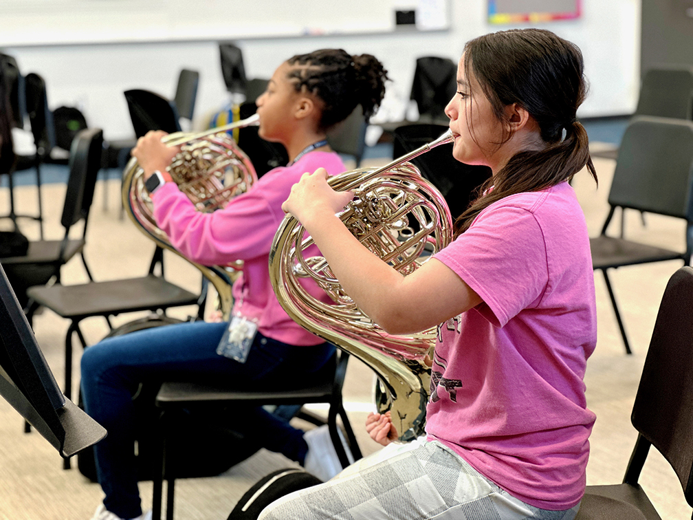 Wortham Music Programs Find Their Own Beat