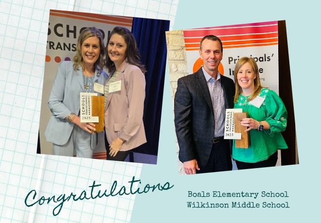 Boals Elementary and Wilkinson Middle Are Schools Transforming Learning