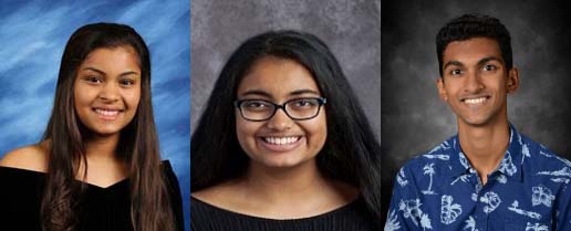 Three Seniors Among 150 National Scholarship Winners