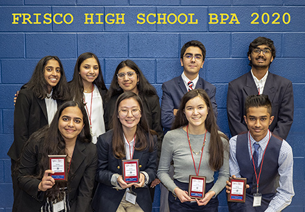 Business Professionals of America Students Qualify for State