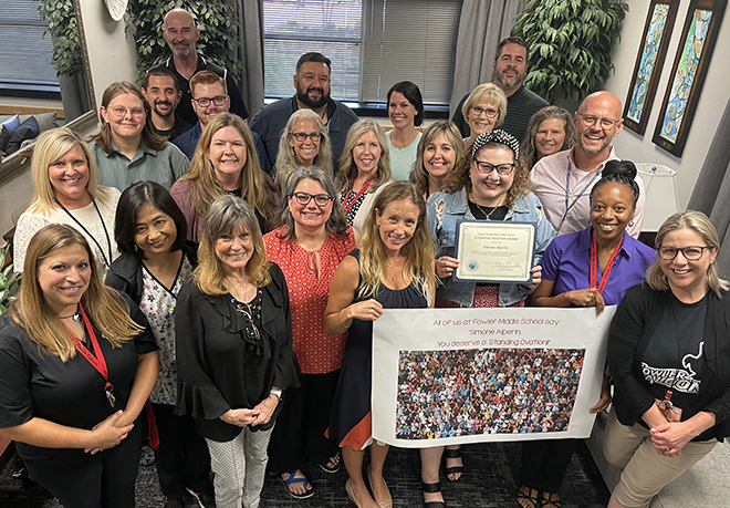 Curtsinger and Fowler Staff Honored with Award