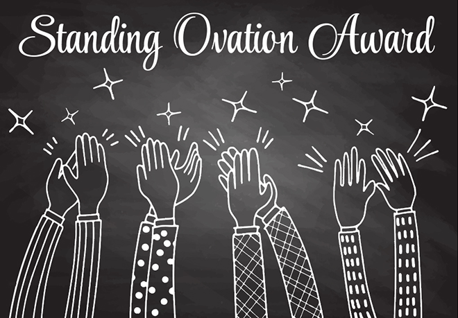 District Celebrates Standing Ovation Winners